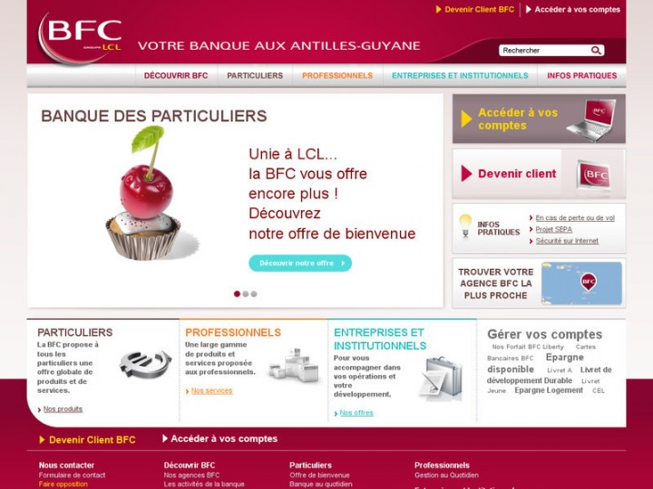 BFC-AG Banque Antilles Guyane - Crédit social